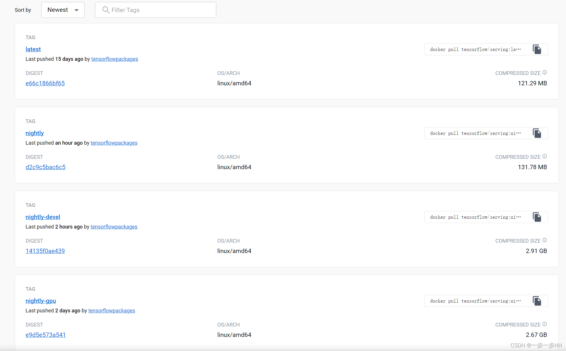 TFServing—AI模型服务部署框架（一）_tf-serving-CSDN博客