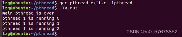 linux的pthread_exit()函数_c语言_m0_57678852-华为开发者空间