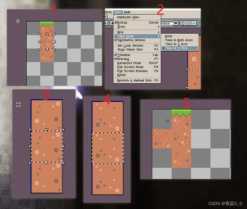 【Aseprite】制作Unity2D瓦片地图素材（平台游戏）-CSDN博客
