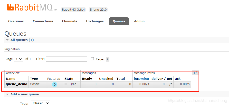 java端实现rabbitMq队列，一个生产和消费的简单过程_rabbitmq生产者消费者 java示例-CSDN博客