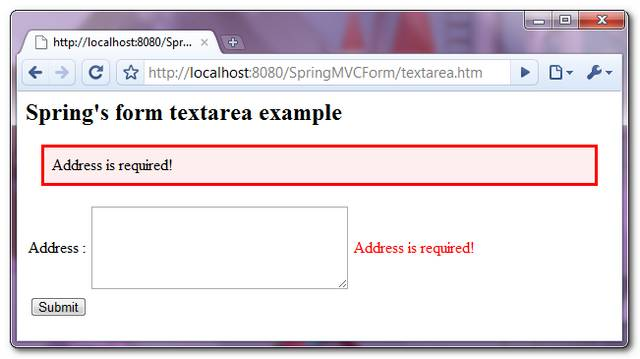 Spring MVC textarea示例-CSDN博客
