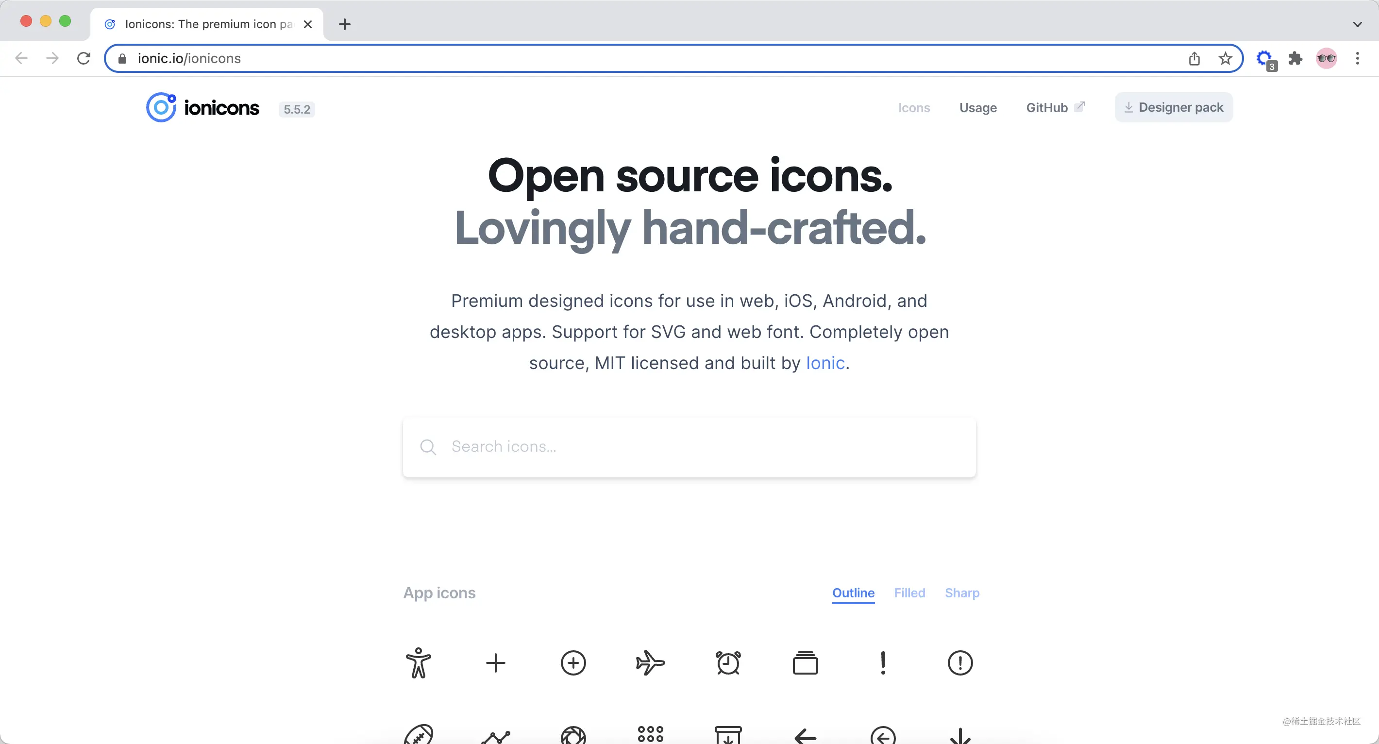 推荐 5 个优秀的 Javascript 图标库_js图标-CSDN博客