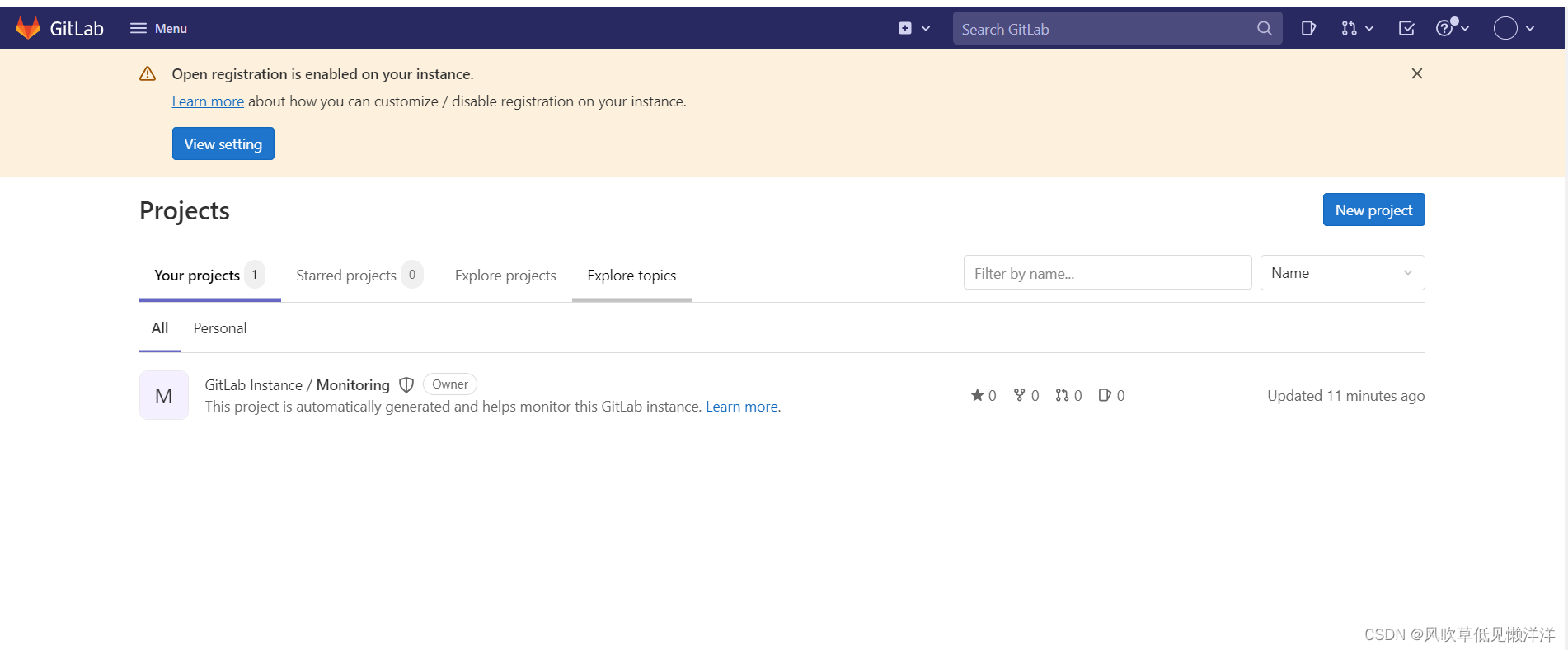 Docker搭建gitlab-CSDN博客