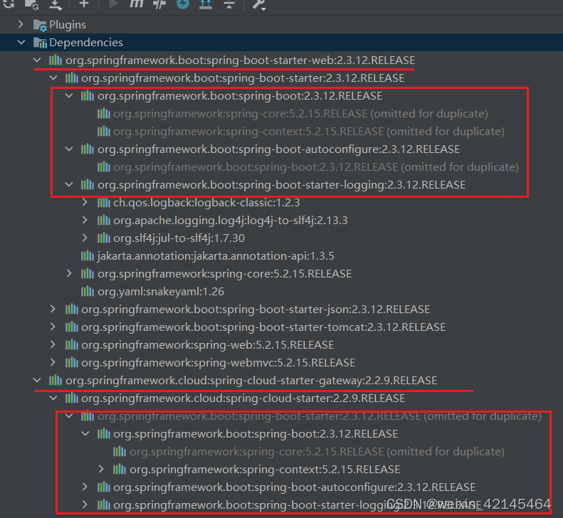 微服务整合gateway启动报Error creating bean with name ‘org.springframework.cloud.gateway.config错误_error ...
