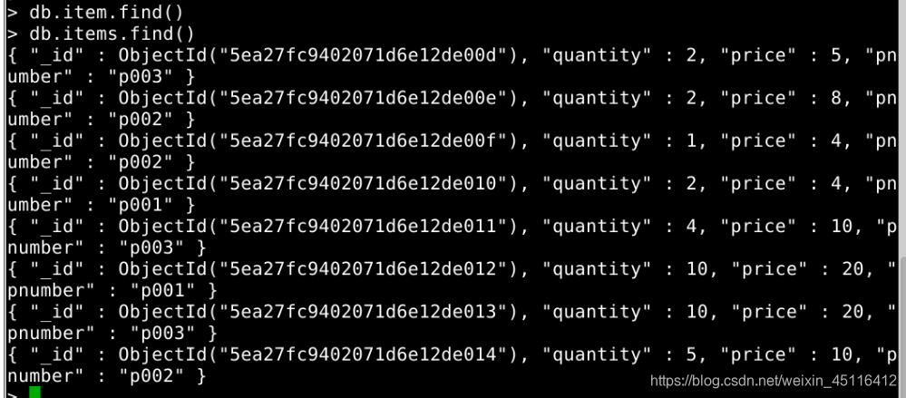 Mongodb数据库的文档基本操作 查询mongodb统计销售商品的种类 Csdn博客