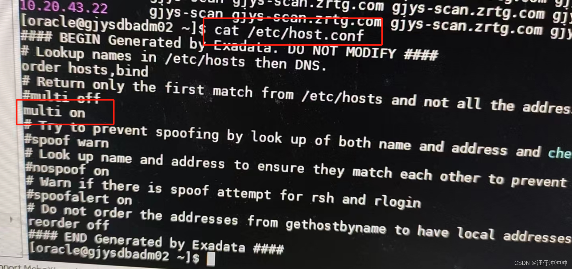 oracle 添加多个scan ip方式以及问题处理_srvctl config scan-CSDN博客