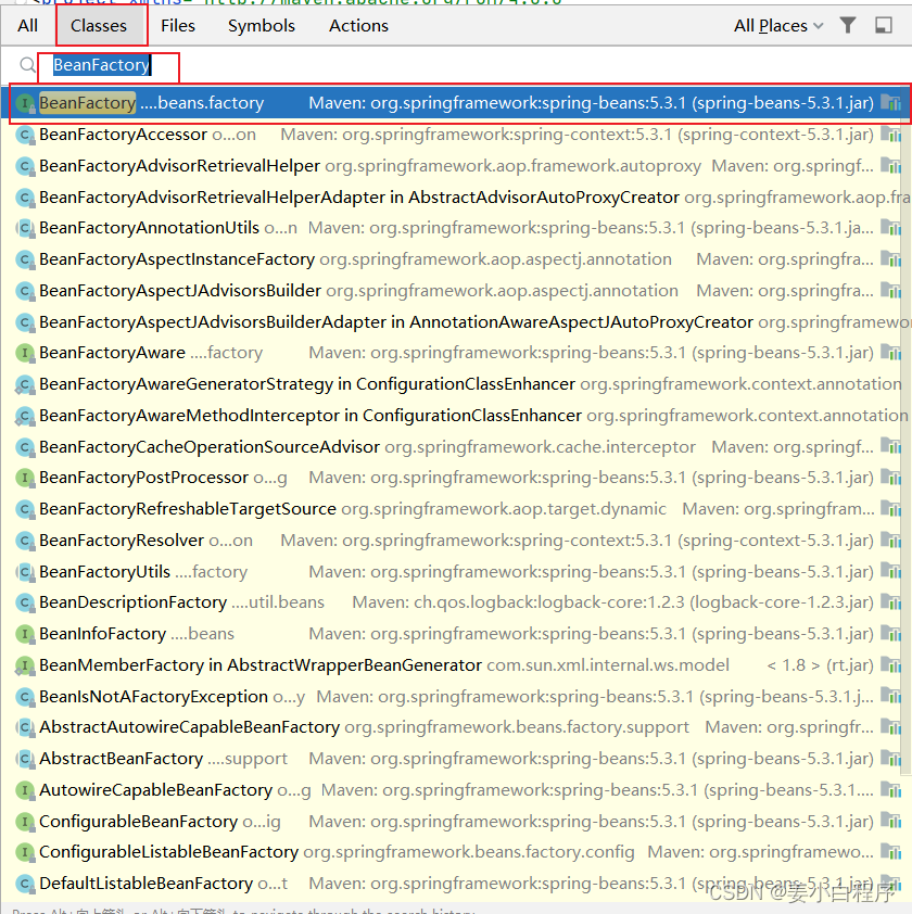 SSM整合之spring笔记(IOC 获取bean的三种方式)（P063—P069）_从ioc容器中得到bean的方法是-CSDN博客