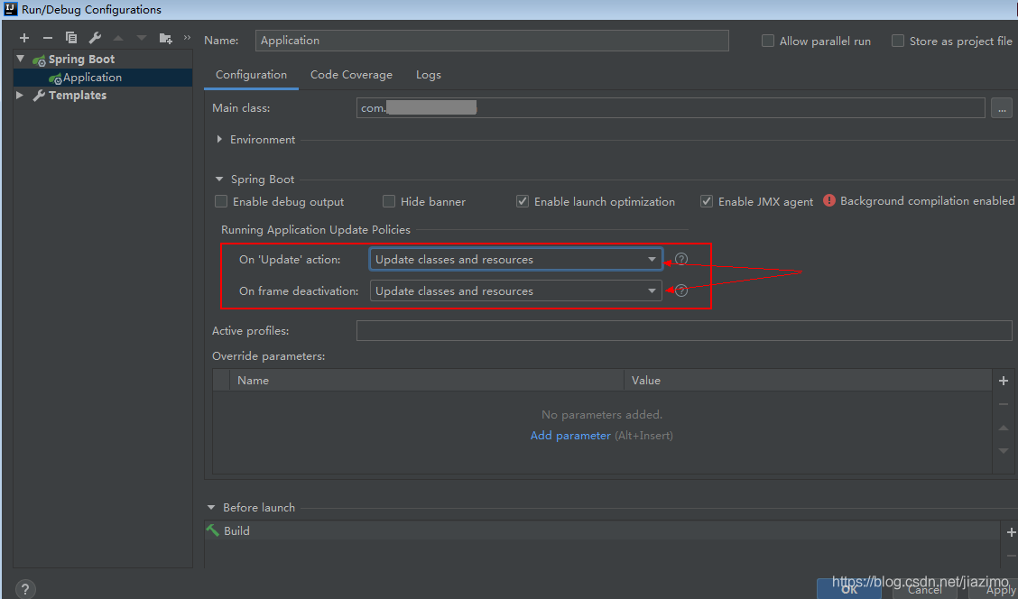 idea spring boot 修改 html，js 等不用重启即时生效_idea 设置修改js和jsp实时生效-CSDN博客