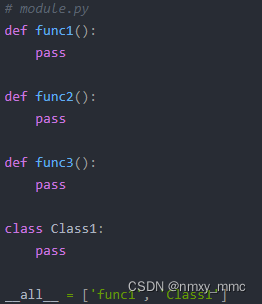 python基础__init__.py，__all__ 介绍_python init.py文件中all打不出来-CSDN博客