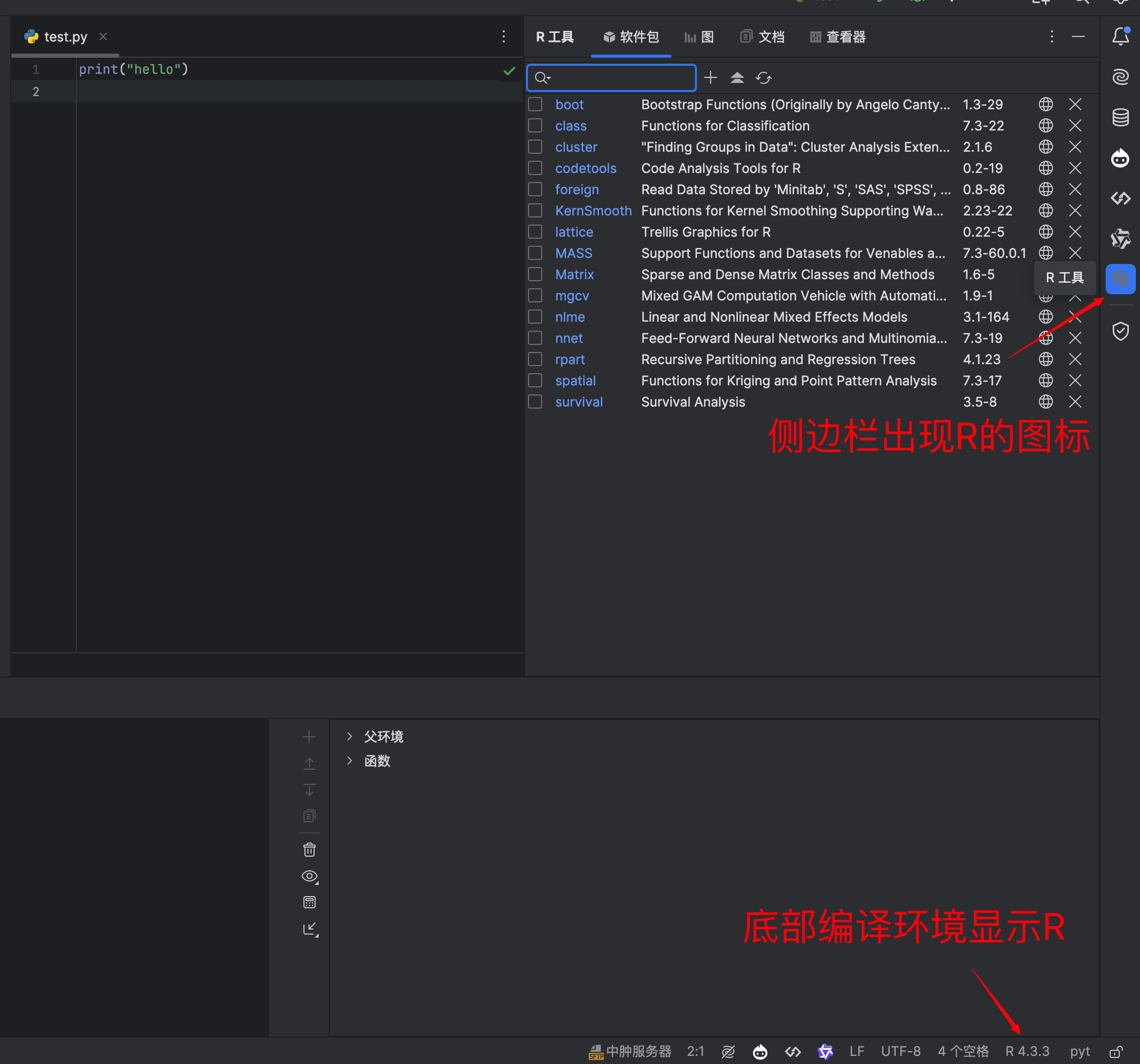 保姆级教程！！教你如何在【pycharm】中运行【R语言】_pycharm r语言-CSDN博客