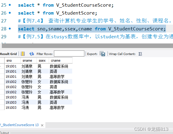 数据库操作：视图创建、查询与索引管理-CSDN博客