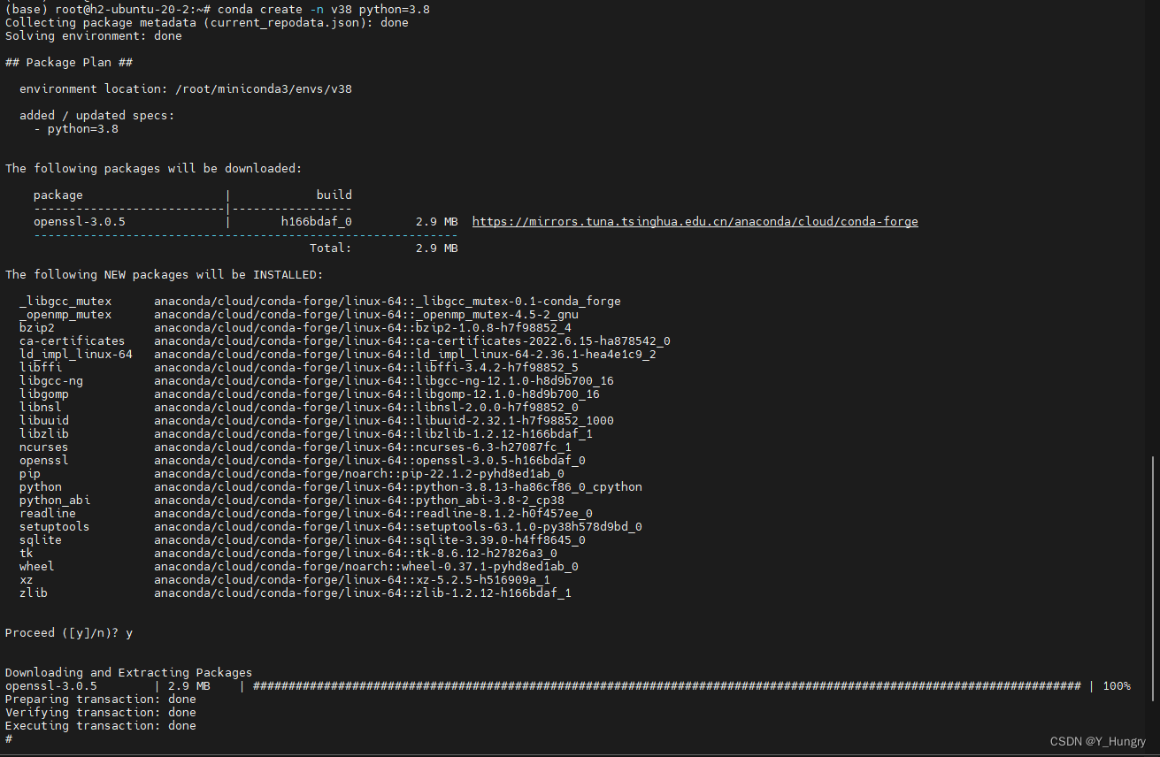 Ubuntu 使用conda安装python虚拟环境并进行yolo-fast训练_ubuntu python conda-CSDN博客