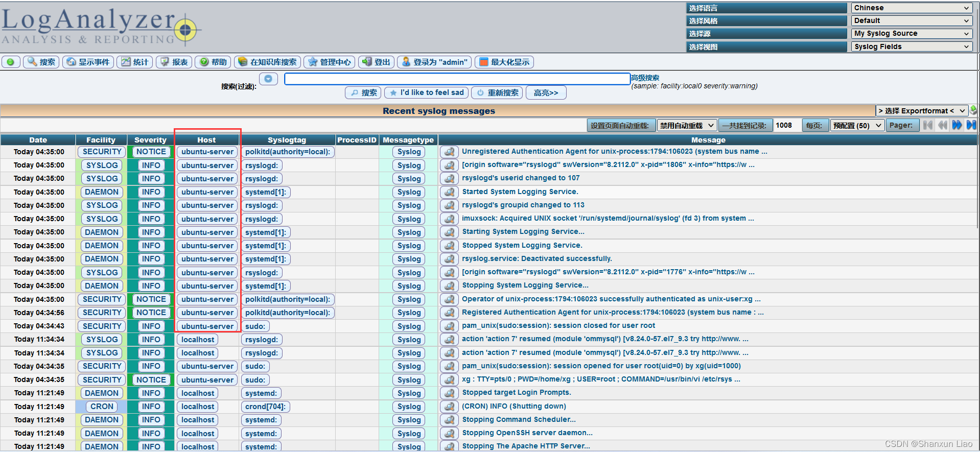 Install Configure LogAnalyzer with Rsyslog On CentOS 7_jpgraph error: 25001this php installation ...