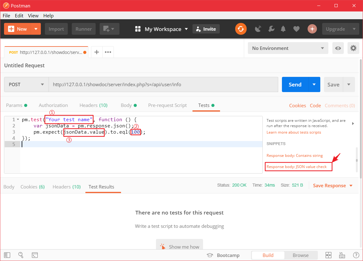 接口测试教程 PostMan-断言（后置脚本）_pm.response.json()-CSDN博客