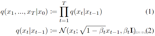 IDDPM论文阅读_deep unsupervised learning using nonequilibrium th-CSDN博客