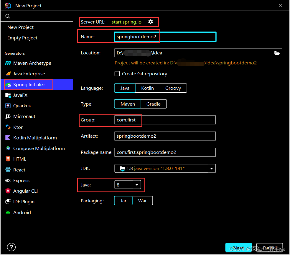 Springboot保姆级教程（二）springboot入门 Springboot 保姆级 Csdn博客