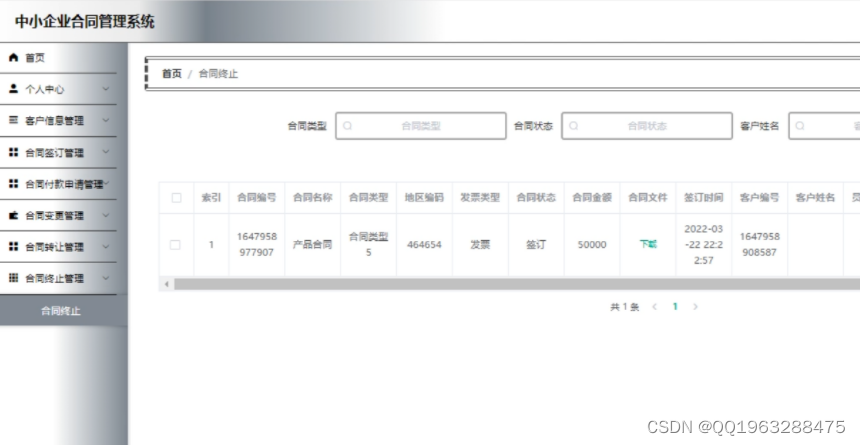 基于 Python中小企业合同管理系统python 合同管理系统 Web Csdn博客