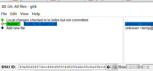 Git 三剑客 ———— gitk 图形化工具-CSDN博客