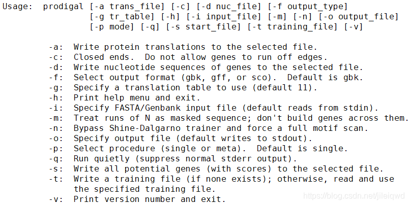 使用Prodigal进行基因预测-CSDN博客