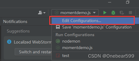 Webstorm配置nodemon启动_webstorm管理npm-CSDN博客