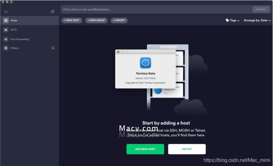 Termius Beta for Mac(强大的SSH客户端)-CSDN博客