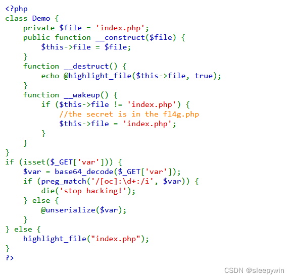 WEB:Web_php_unserialize_php unserialize 参数-CSDN博客
