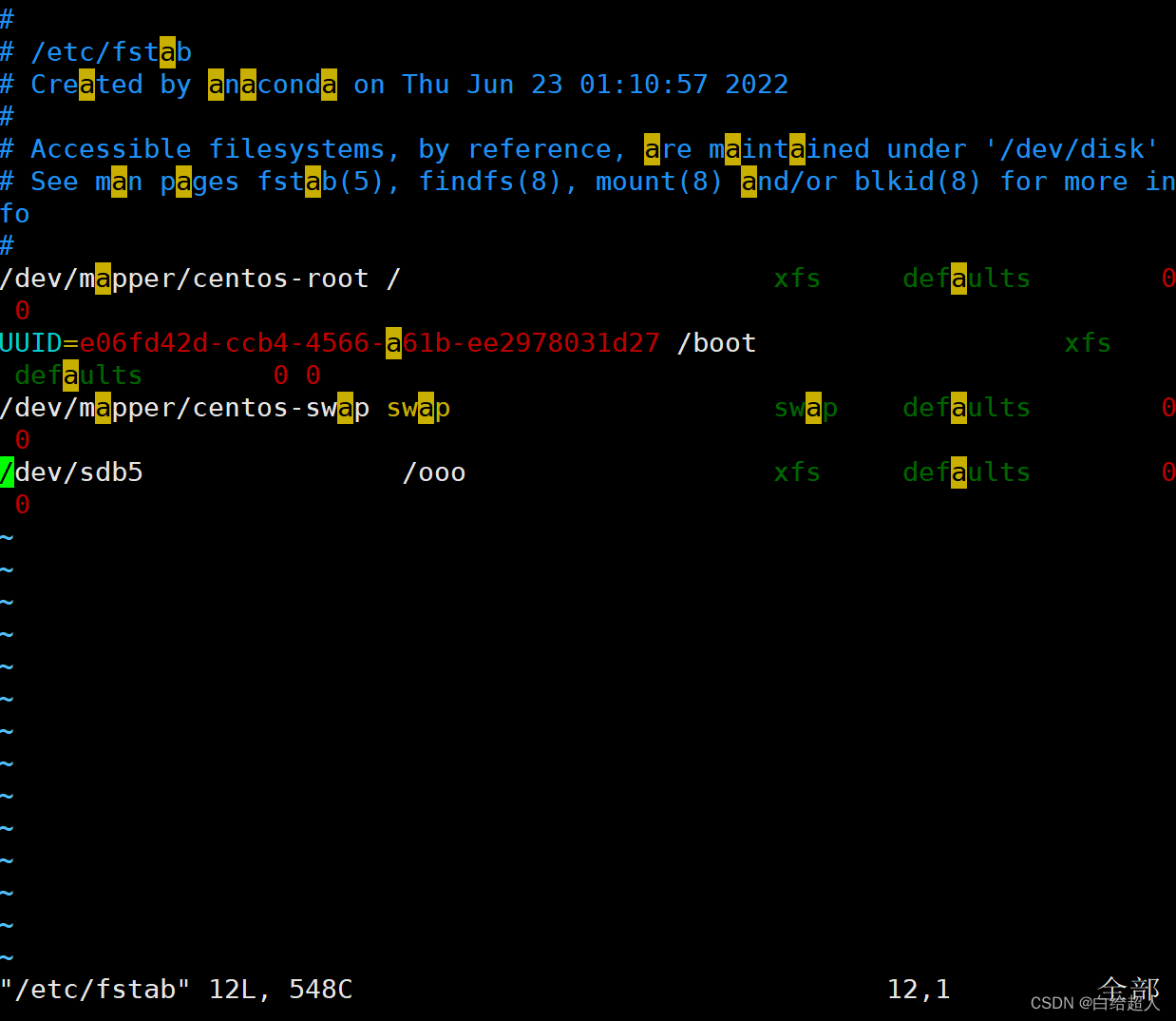 linux磁盘管理与文件系统_xfs 和 ext4 8e-CSDN博客