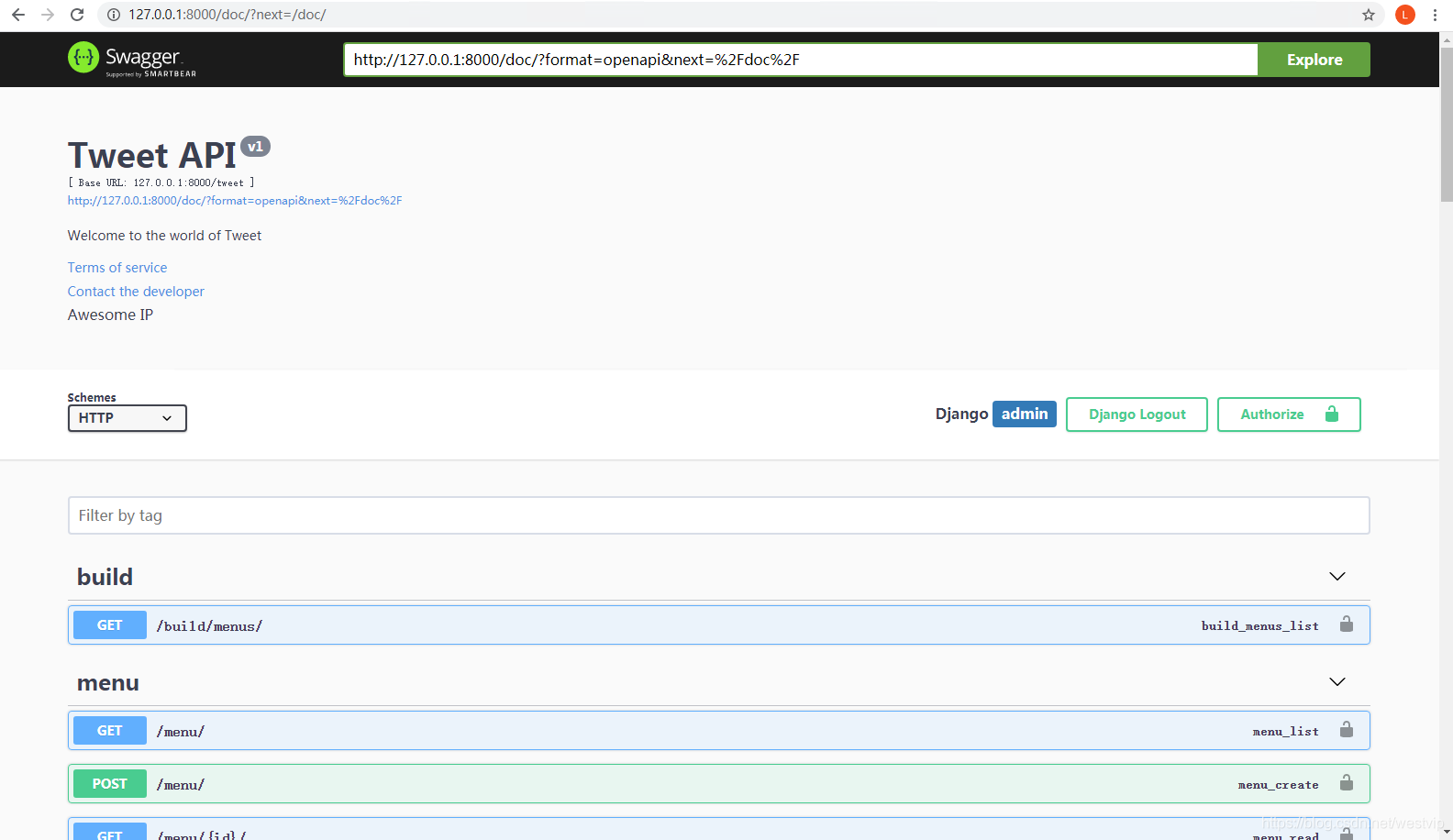Django 整合 Swagger 两分钟完成_django swagger-CSDN博客