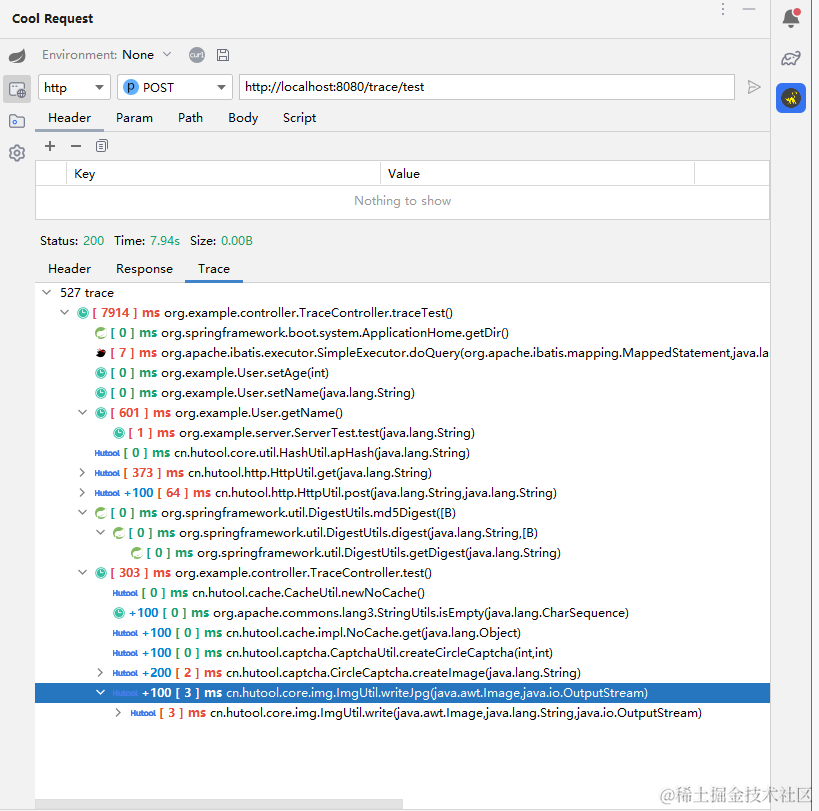 如何优雅的查看方法耗时，不用写一行代码！这个插件支持的太多了_cool request-CSDN博客