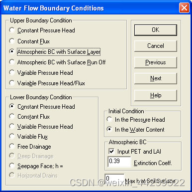 Water Flow Boundary Conditions (Pre-Processing Menu, Water Flow Submenu)_atmospheric boundary ...