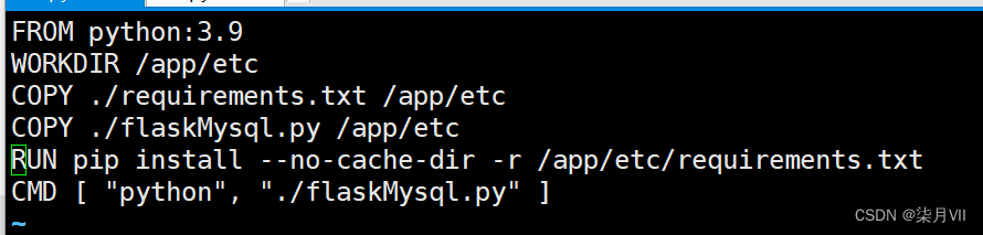 Flaskmysql项目docker Compose部署pythonanddocker Compose详细步骤flask Mysql Docker Csdn博客