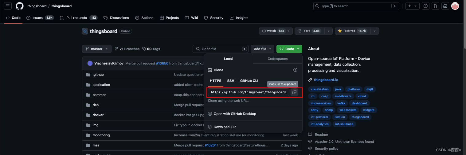 ThingsBoard代码Git版本管理_thingsboard git-CSDN博客