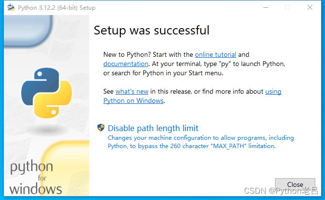 ⭐️windows平台python的下载、安装和配置环境变量——《跟老吕学python编程》windows Python 环境变量 Csdn博客