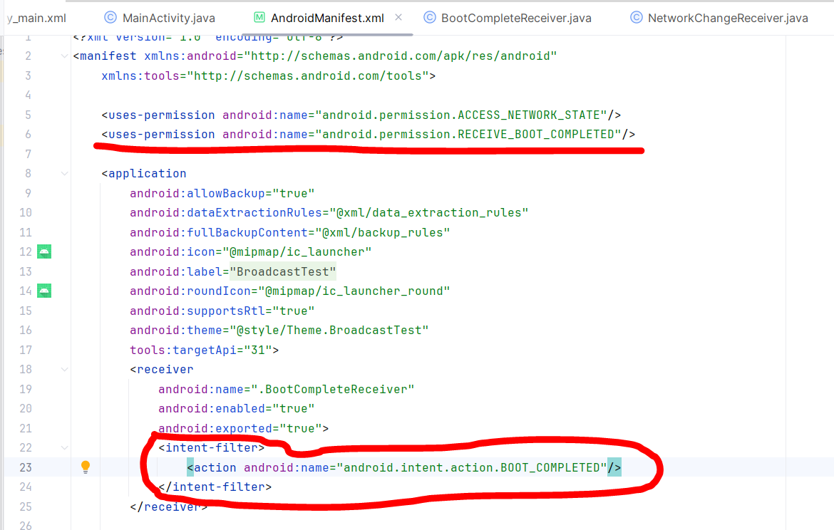 广播(BroadReceiver)_add recevier exported-CSDN博客