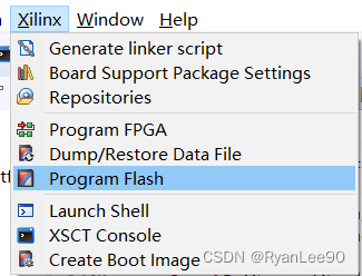 SDK烧写固化microblaze软件到flash_xilinx sdk烧写程序-CSDN博客