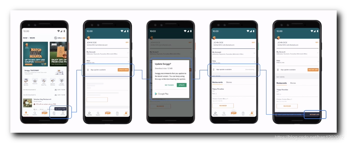 【Google Play】App Bundle 使用详解 ( 简介 | 应用内更新 | 即时更新 | 灵活更新 )_googleplay ...