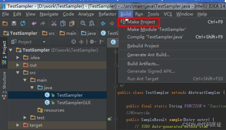 IDEA JAVA项目 导入JAR包，打JAR包 和 JAVA运行JAR命令提示没有主清单属性_idea打包jar没有主清单属性-CSDN博客