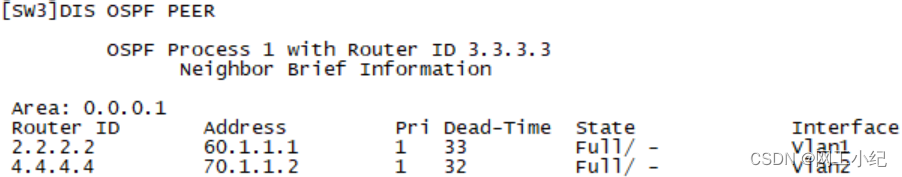 【OSPF实验】华三OSPF配置，华三OSPF实验-CSDN博客