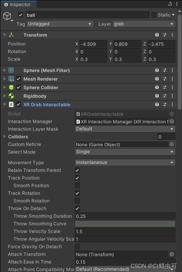 Pico+UnityXR实现简单移动和交互_pico unity grap-CSDN博客