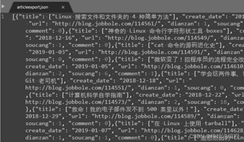 数据预处理与实践（第三期）爬取到的json数据如何预处理 Csdn博客