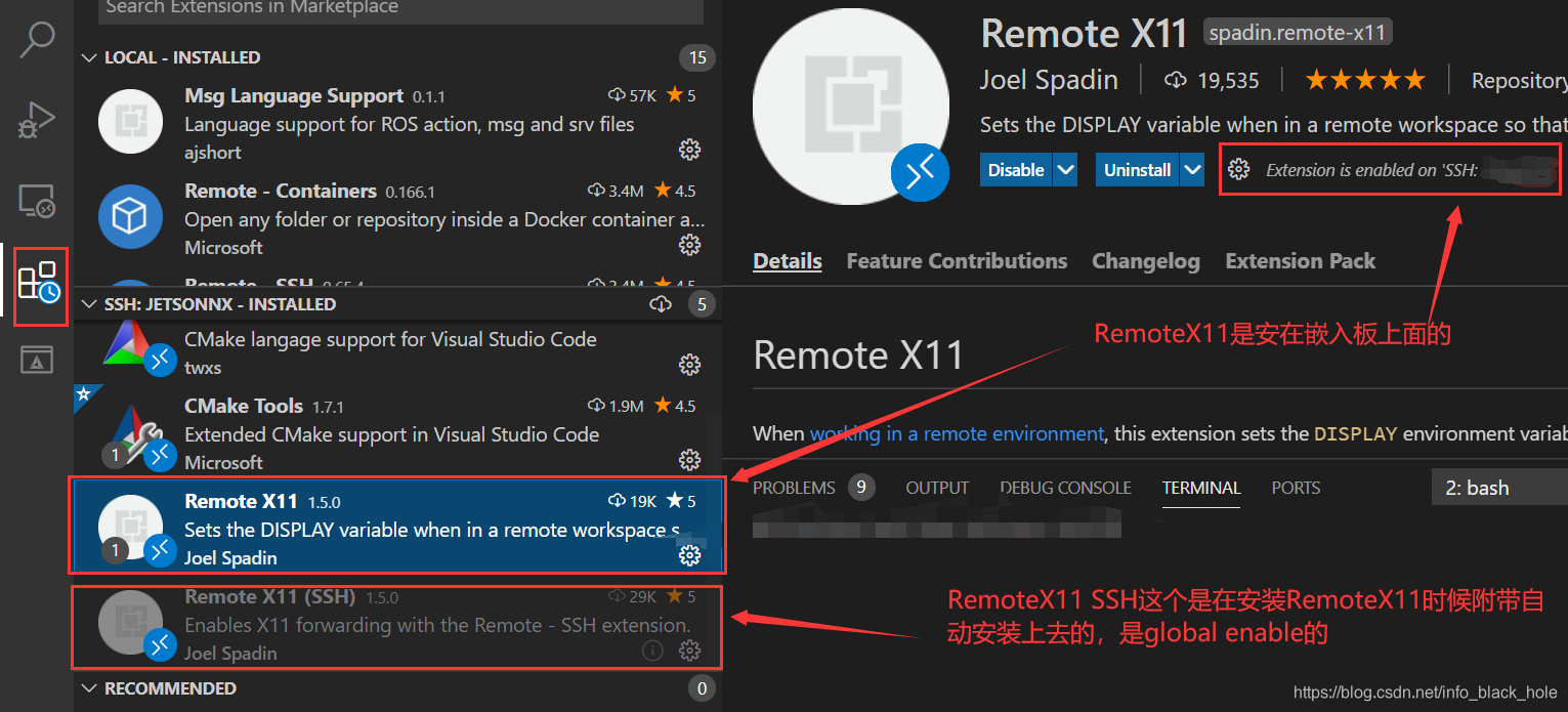 VScode远程调试 - 利用RemoteX11+Xming显示GUI_remote x11-CSDN博客