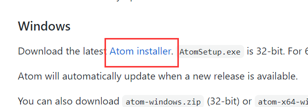 Atom 下载与更新指南-CSDN博客