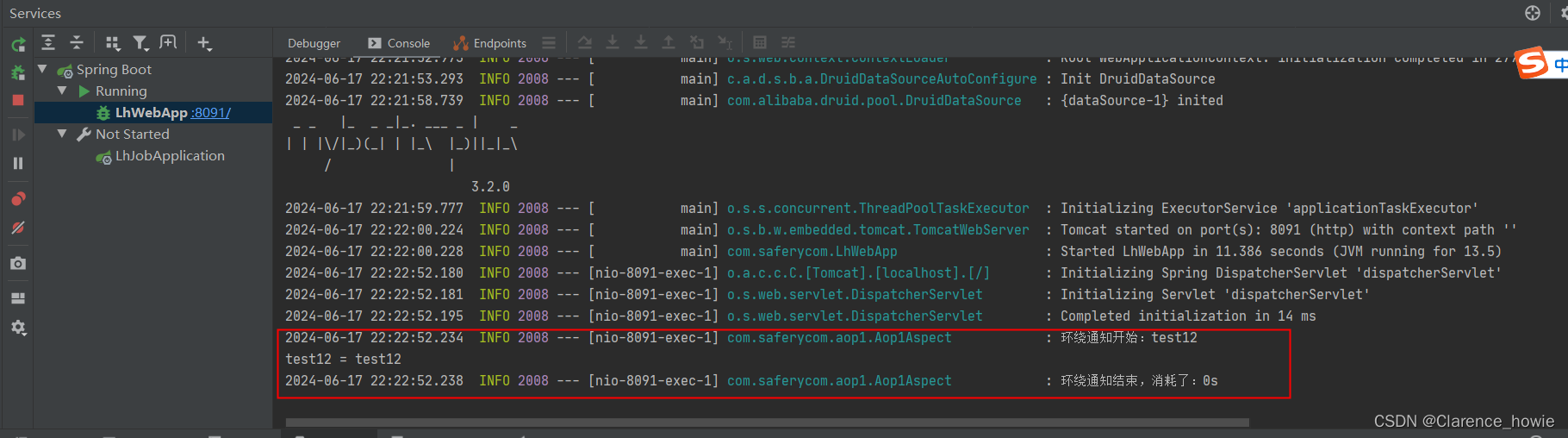 切面的简单使用 对特定方法实现切面编程java 切面针对controller中某个方法 Csdn博客