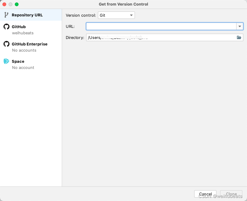 GoLand 如何clone github或远程仓库代码_golang没看到git拉去代码的按钮-CSDN博客