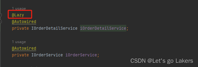 Springboot循环依赖：error Creating Bean With Name ‘xxxxxxcontroller‘ Unsatisfied Dependency 