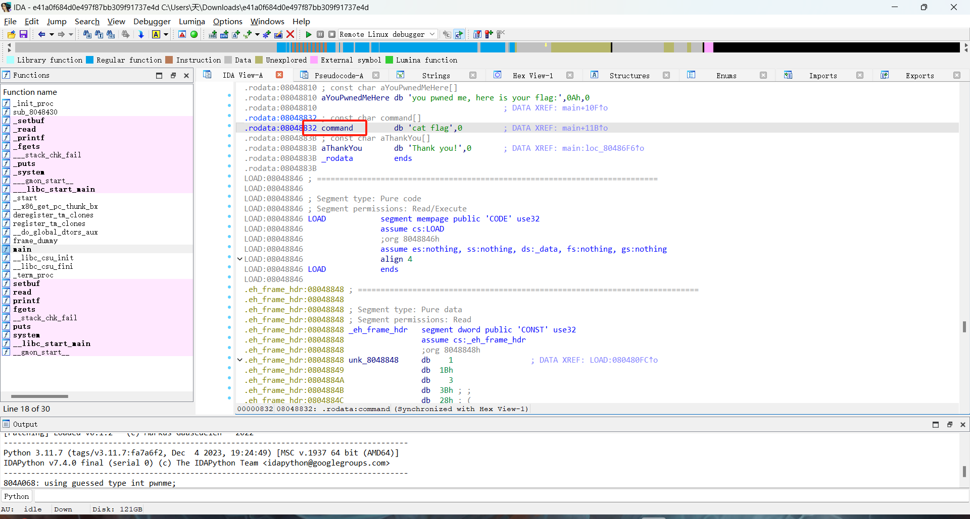 攻防世界CGfsb_攻防世界 cgfsb-CSDN博客