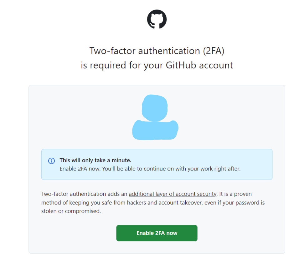 简单破除github的2FA验证_github关闭2fa-CSDN博客