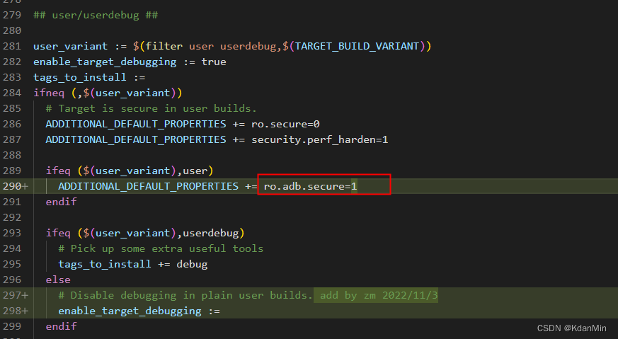 高通平台(Qualcomm) Android 10 /11/12 user版本默认打开adb 调试小结_android10 默认开启adb调试-CSDN博客