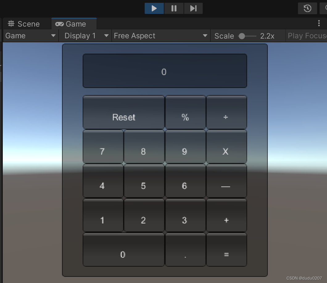 【Unity3D入门】使用IMGUI制作简单计算器_unity加减法计算器-CSDN博客