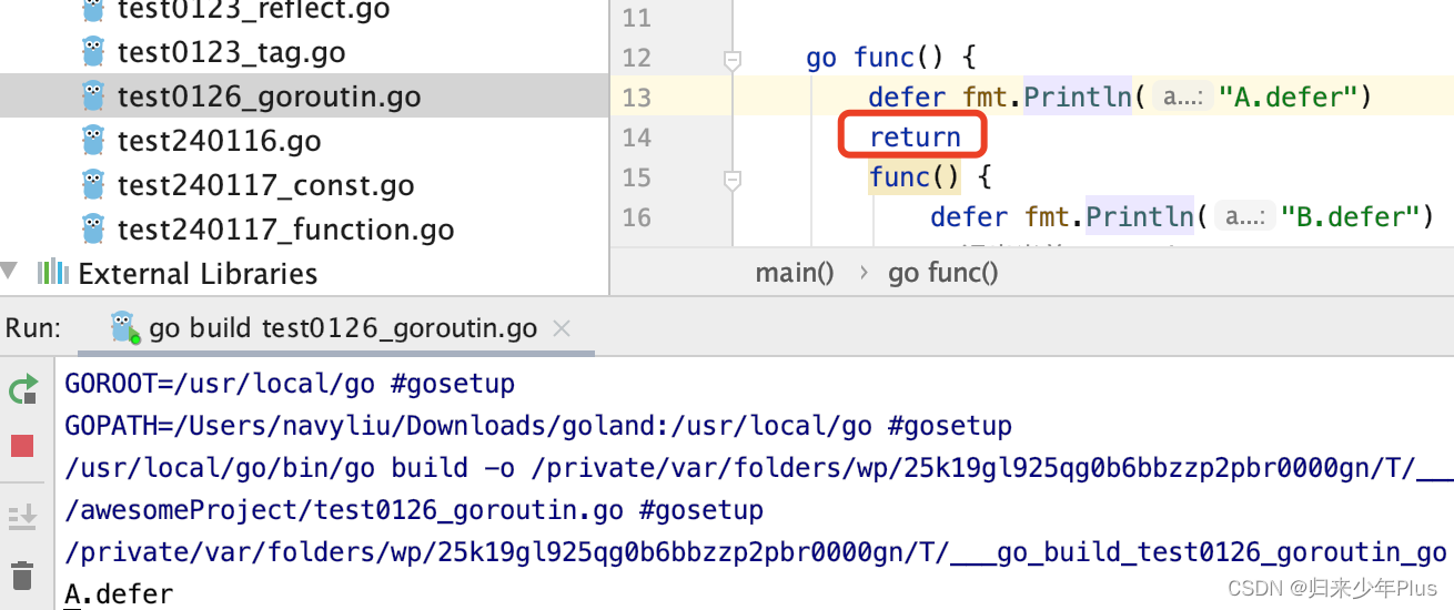 go语言（十八）---- goroutine_goroutine func return-CSDN博客